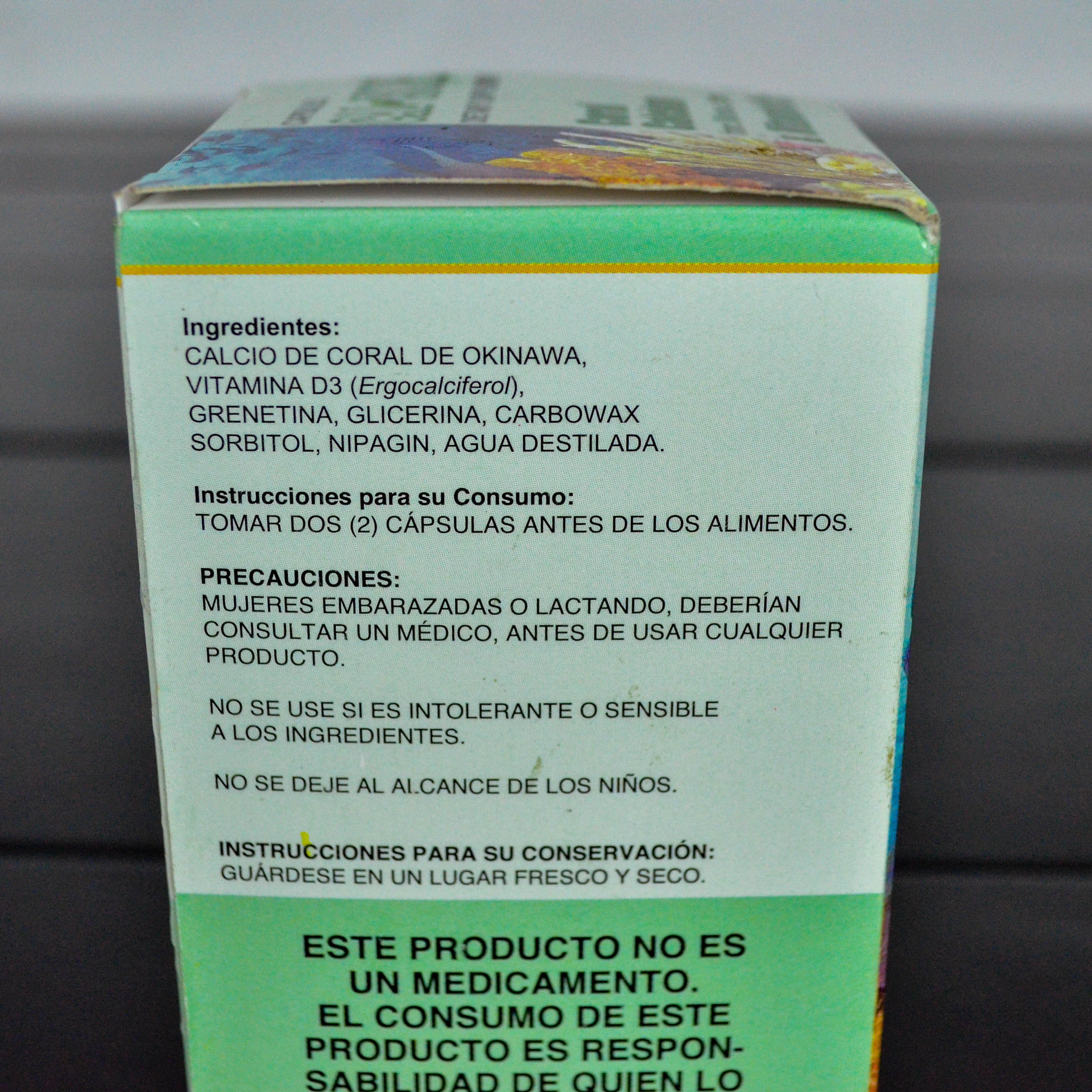 Cápsulas CALCIO DE CORAL con VITAMINA D3 – Boticate
