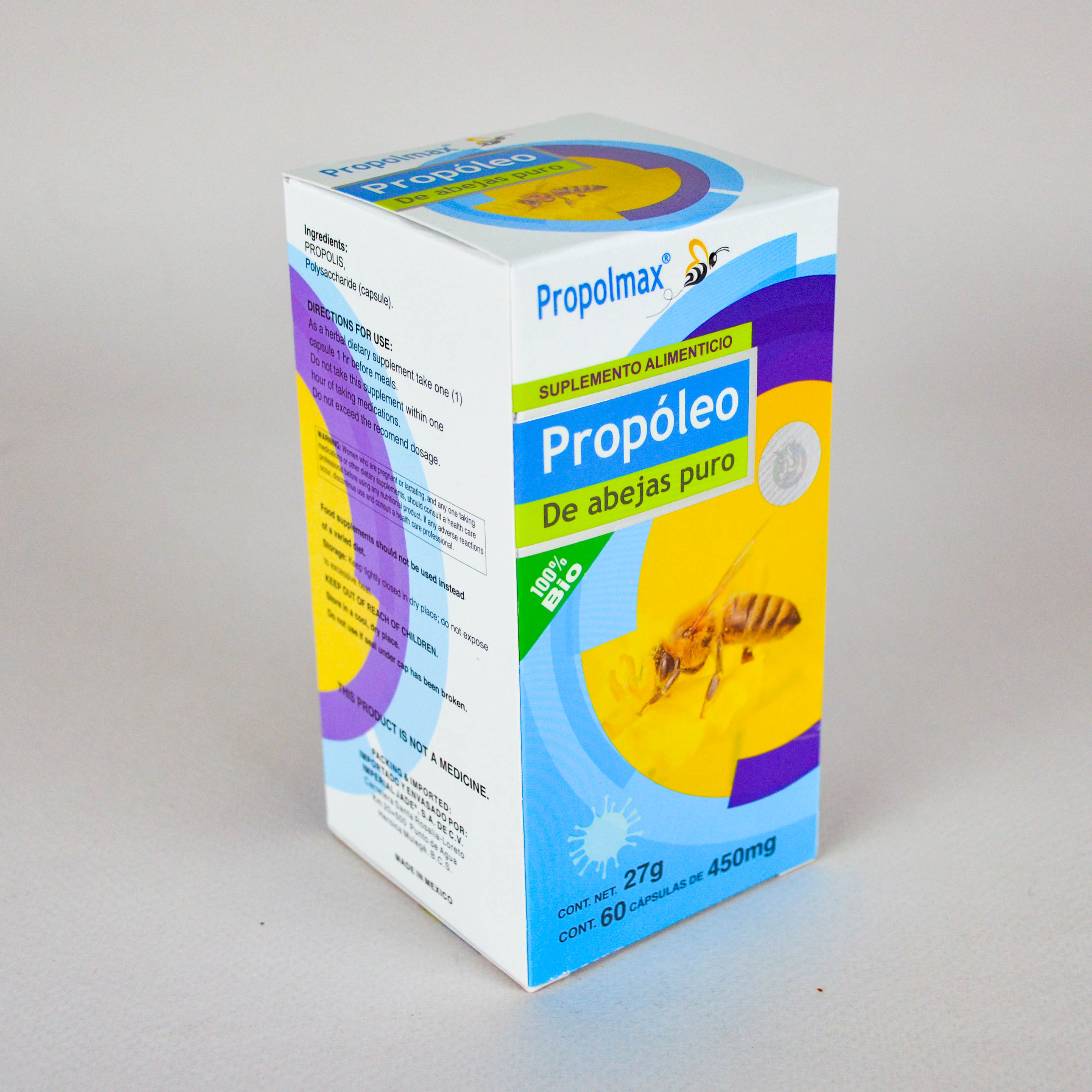 CÁPSULAS PROPÓLEO – Boticate