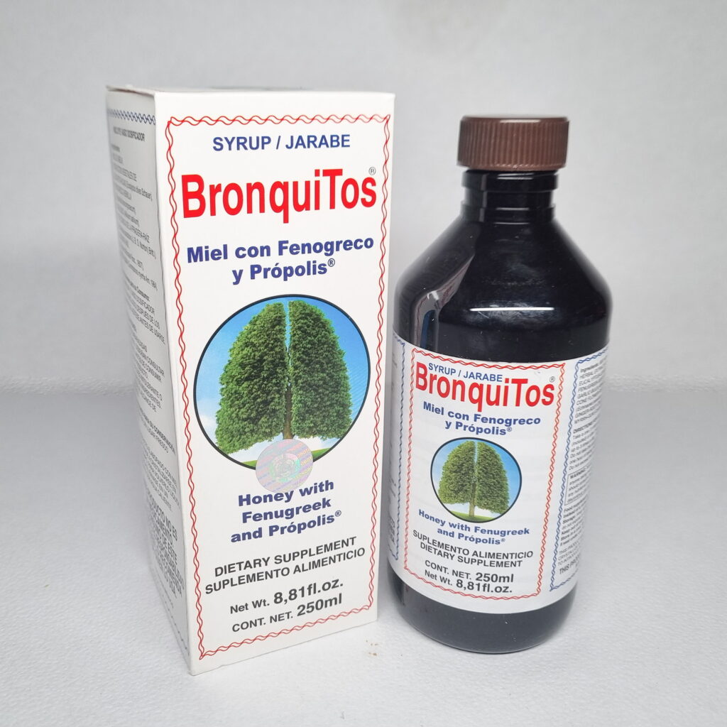 JARABE BRONQUITOS (Miel con Fenogreco y Propolis) – Boticate