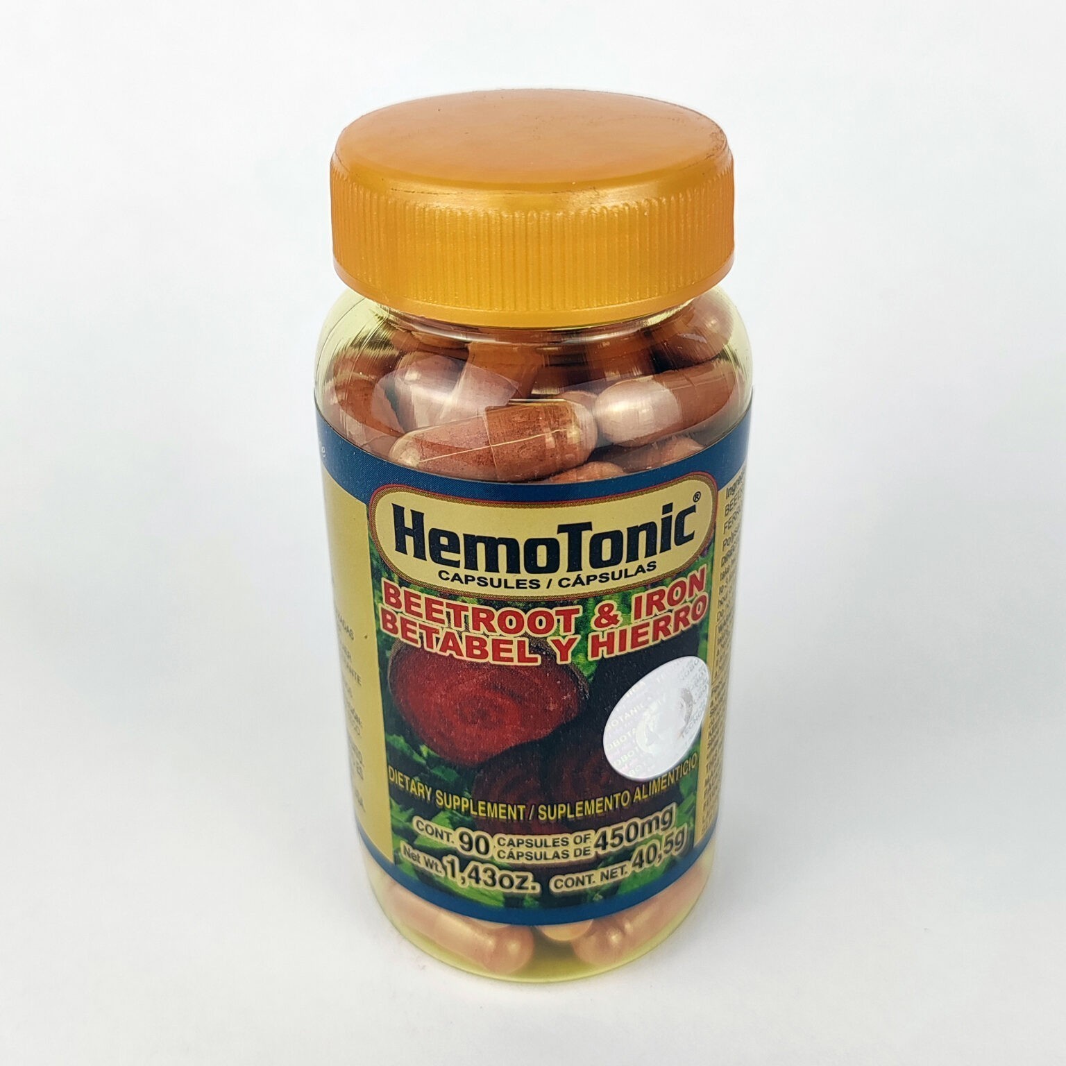 Cápsulas BETABEL con HIERRO – Boticate