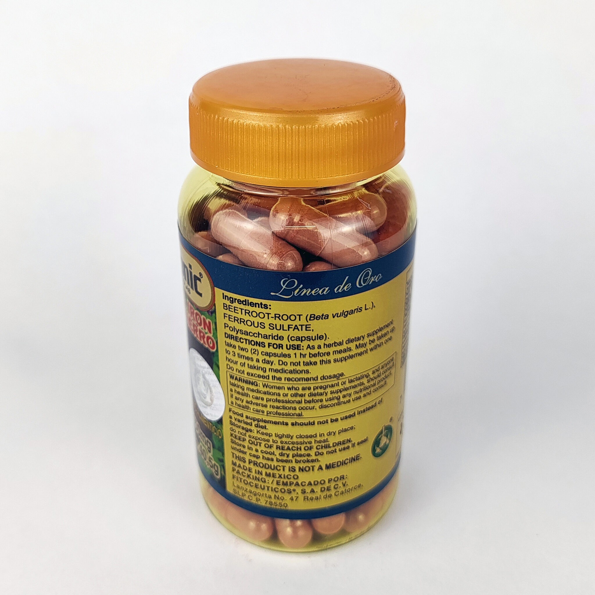 Cápsulas BETABEL con HIERRO – Boticate